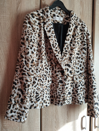 Original CALVIN KLEIN leopard sako L/XL