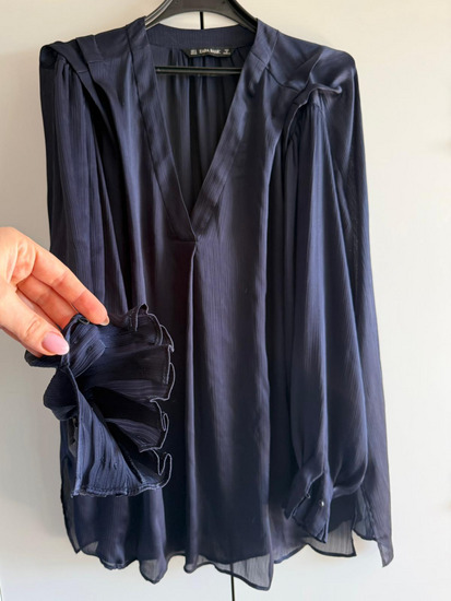 ZARA teget bluza