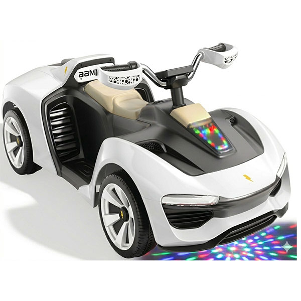 Auto na akumulator sa upravljačem – Beli 561432B