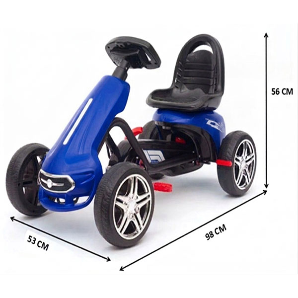 Karting mini na pedale – Plavi 608604P