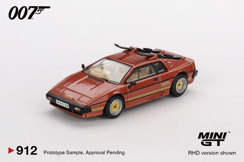 NEW! Mini GT 00912-007E Lotus Esprit Turbo - From Movie Your Eyes Only James Bond 007 (English Version)