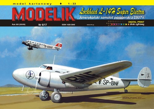 Modelik 06_17 Lockheed L-14H "Super Electra"