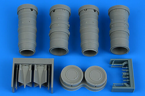 Aires 2294 Gloster Meteor F.8 / FR.9 - Exhaust Nozzles (for Revell Kits)