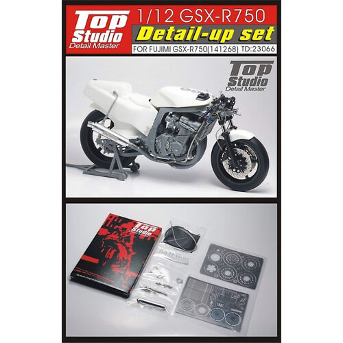 Top Studio TD23066 Suzuki GSX-R750 - Detail-Up Set (for Fujimi 141268 Kit)