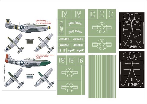 Montex K24046 P-51D Mustang Trumpeter