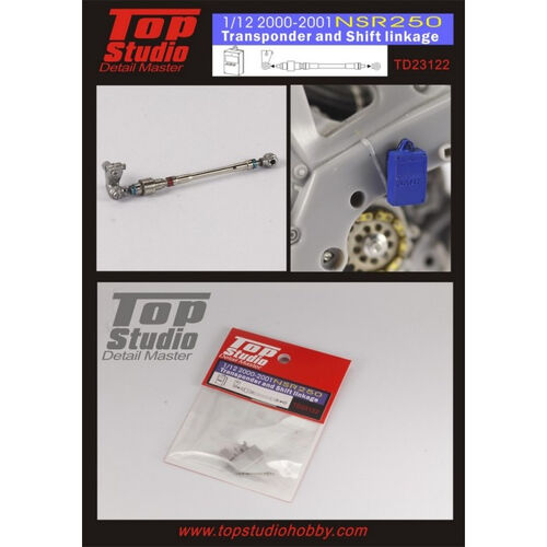 Top Studio TD23122 Honda NSR 250 (2000 - 2001) - Transponder and Shift Linkage