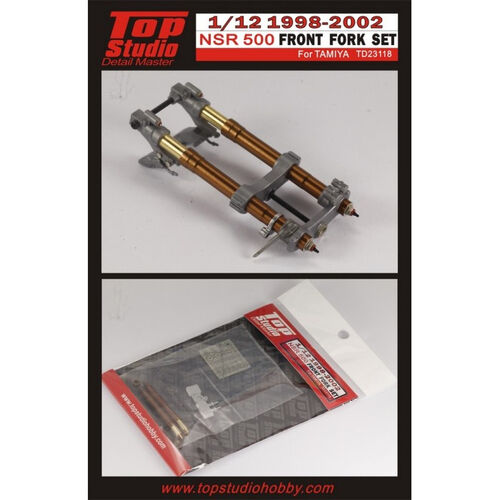 Top Studio TD23118 Honda NSR500 (1993-2002) - Front Fork Set (for Tamiya Kits)