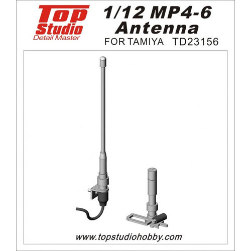 Top Studio TD23156 McLaren MP4/6 - Antenna (for Tamiya Kits)