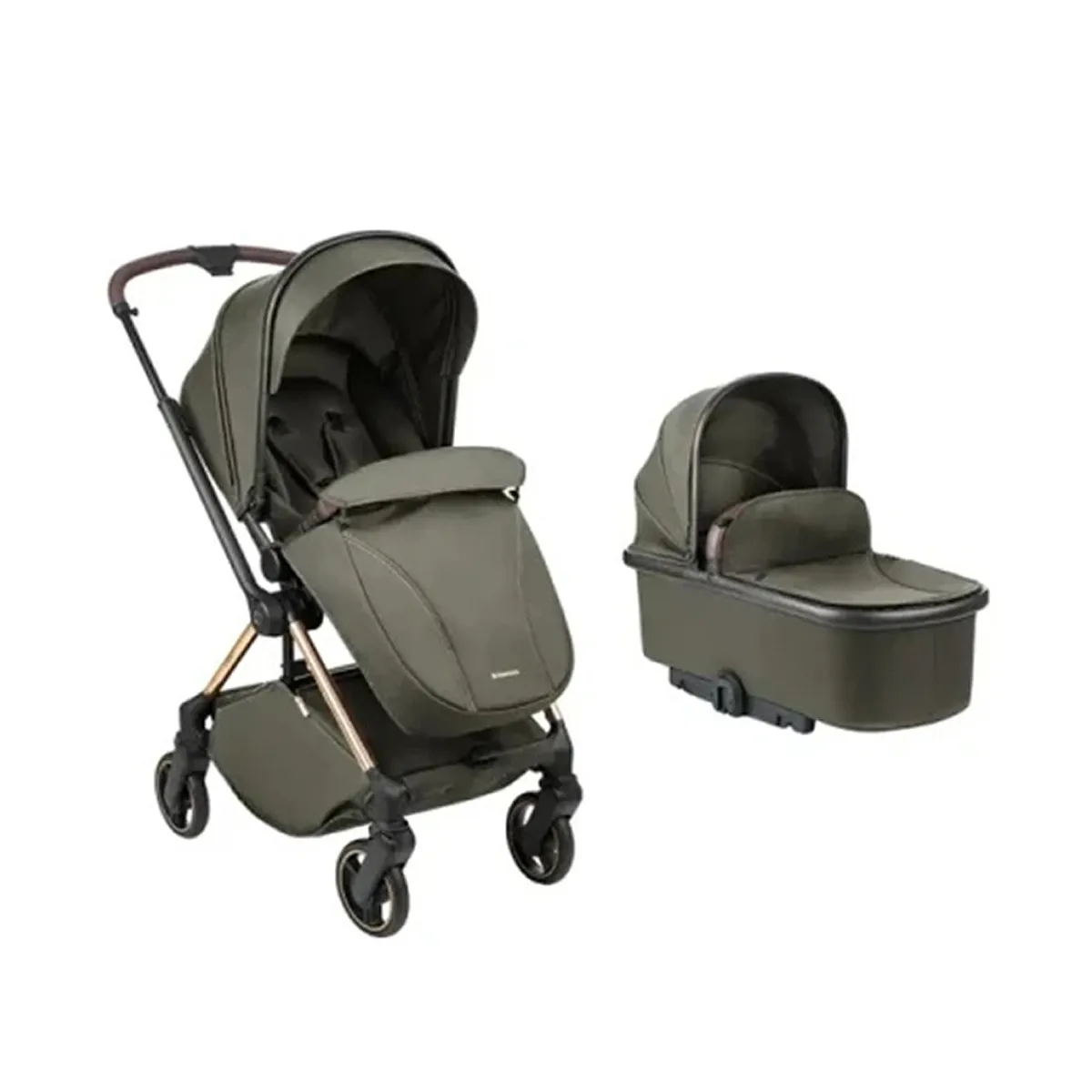 KIKKA BOO KOLICA LANAH 2U1, ARMY GREEN