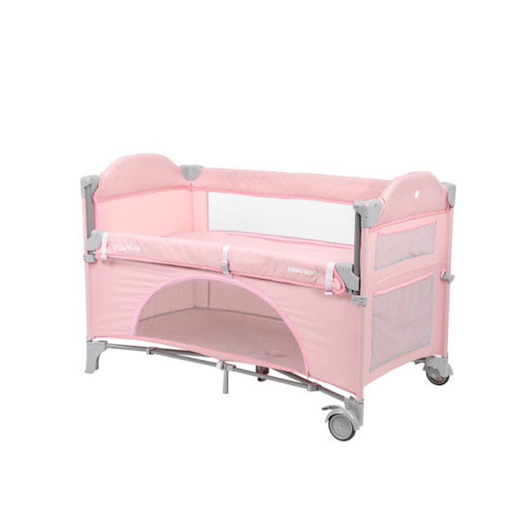 Kikka Boo prenosivi krevetac Milky Way sa 2 nivoa, Pink