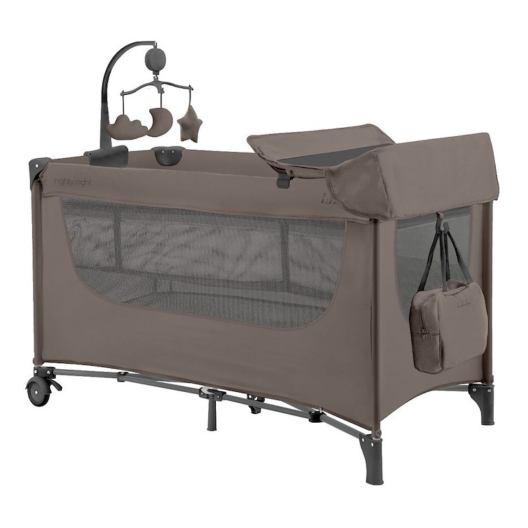 Kikka Boo prenosivi krevetac Nighty Night premium 2 nivoa, B