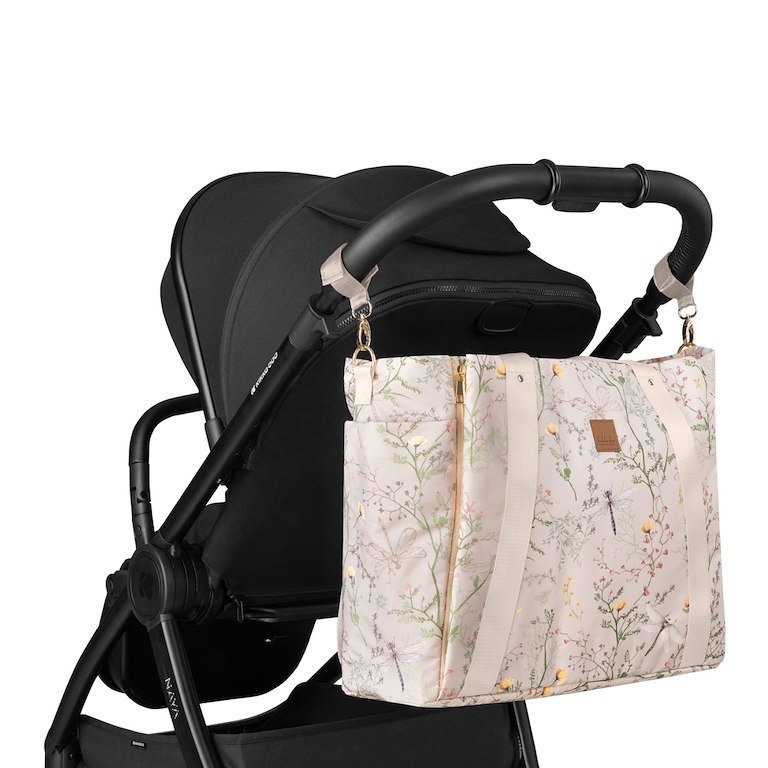 Kikka Boo torba za mame Florence Secret Garden Beige