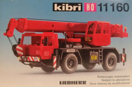 NEW! Kibri 11160 Liebherr LTM 1025 2-axle Mobile Hydraulic Crane