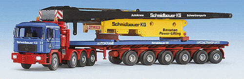 NEW! Kibri 11196 Gottwald and MAN 4-axle Mobile Crane with Semi-Trailer