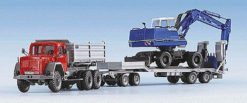 NEW! Kibri 11200 Magirus Deutz 3-axle Tipper with 4-axle Trailer