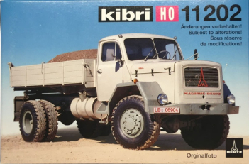 NEW! Kibri 11202 Magirus Deutz 2-axle Tipper