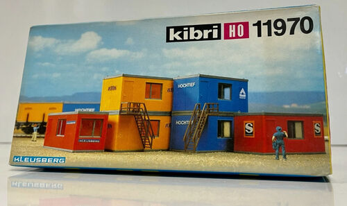 NEW! Kibri 11970 6 Office Containers