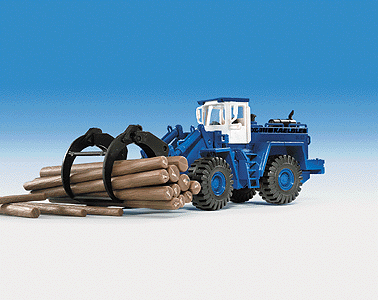 NEW! Kibri 12202 Two-axle Wheel Loader with Timber Grab