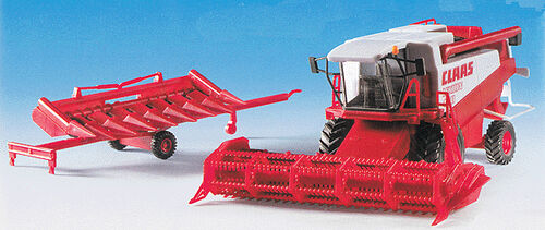 NEW! Kibri 12213 Claas Combine Harvester with Interchangeable Attachmenrs