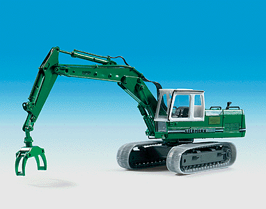 NEW! Kibri 12223 Liebherr Crawler Excavator with grab