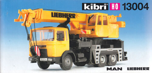 NEW! Kibri 13004 MAN 3-axle with Liebherr Hydraulic Crane