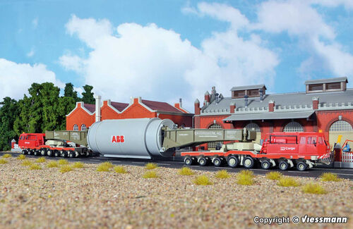 NEW! Kibri 13523 DB Howler heavy-duty self-propelling vehicle loaded with generator stator