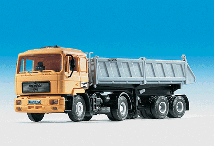 NEW! Kibri 14018 MAN 2-axle with Semi-Trailer 2-axle Tipper