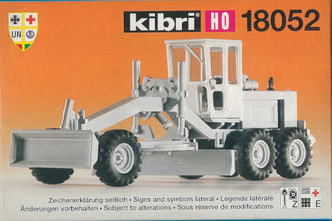 NEW! Kibri 18052 Bundeswehra Grader