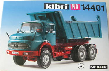 NEW! Kibri 14401 Mercedes Benz 3-axle High-Sided Tipper