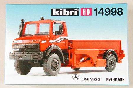 NEW! Kibri 14998 Unimog with Hydraulic Loading Box