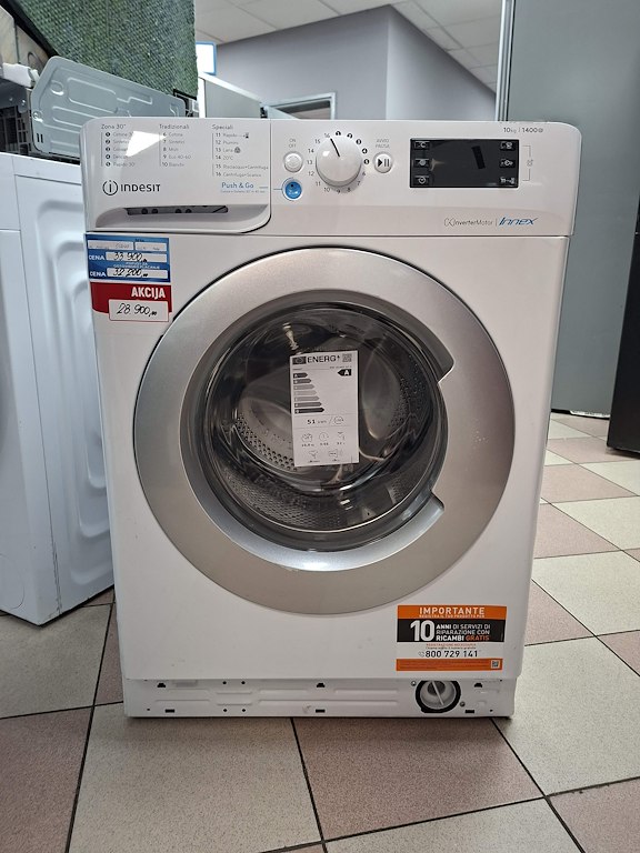 VEŠ MAŠINA INDESIT BWE 101486X WS IT, 10 KG