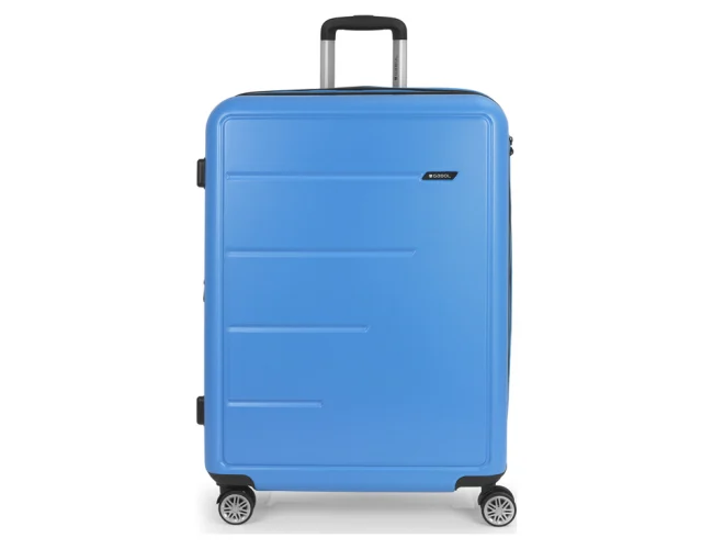 Gabol Future Plus (16KG125747EA) Veliki kofer proširivi svetlo plavi