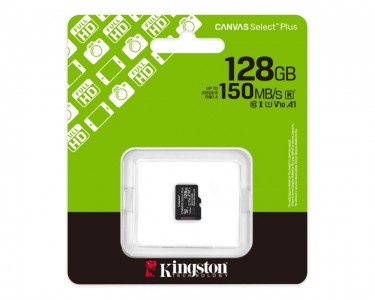 KINGSTON Memorijska kartica U1 V10 SDXC 128GB Canvas Select Plus G3 150R A1 SDCS3/128GBSP