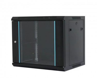 MAXPRO LINE Rack orman nazidni, 9U, 600x450, staklena vrata