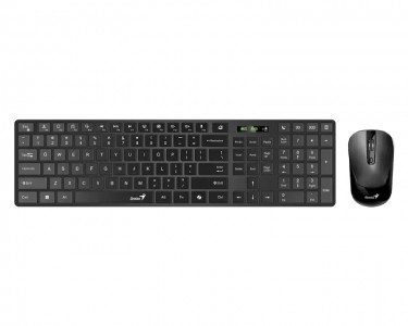 GENIUS SlimStar 8250 Wireless USB YU crna tastatura+ miš