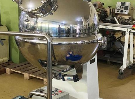 Mašina za konditorsku industriju Polimex Kocher in Edelstahl mit Vakuumpumpe