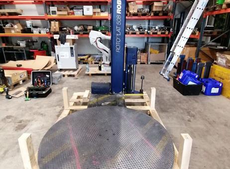 Електронска машина за стрејч омотавање Rotoplat 508 PDS