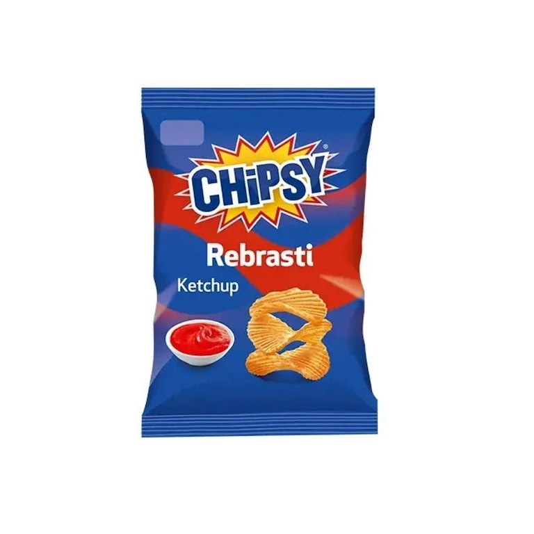 Clipsy čips x cut ketchup 95g clipsy