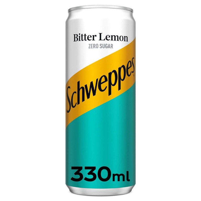 Schweppes sok bitter lemon zero 0,33l