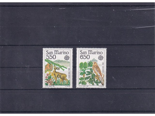San Marino EUROPA CEPT 1986   Mi. 14 eura