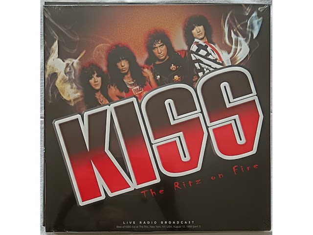 KISS  -  THE  RITZ  ON  FIRE - LIVE 1974 ( Novo !!!)