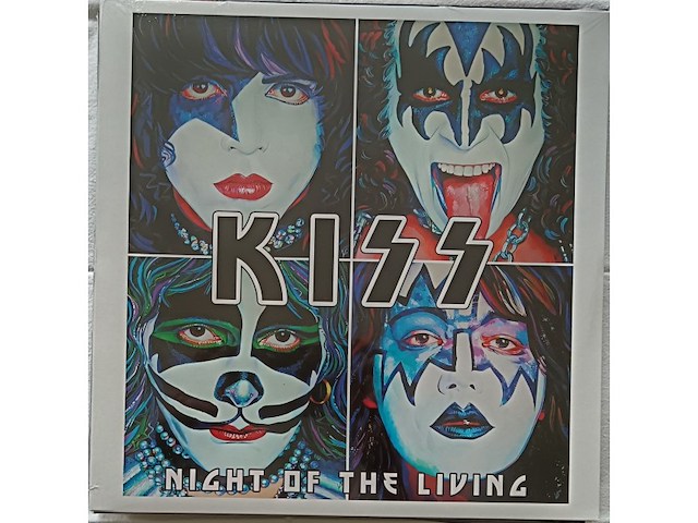 KISS  -  LIVE - NIGHT  OF  THE  LIVING  ( Novo !!! )