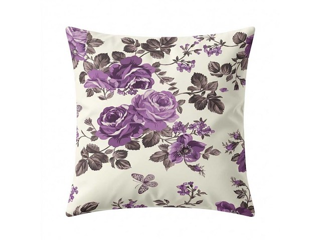 Dekorativni jastuk 50X50cm 1 komad VIOLET GARDEN