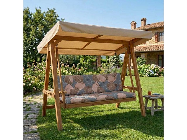 Jastuci za Baštensku Ljuljašku 180x65x65cm LEAVES