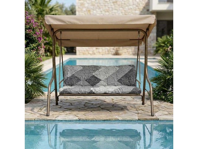 Jastuci za Baštensku Ljuljašku 180x65x65cm GREY STONE