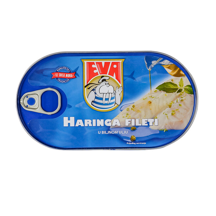 Eva haringa fileti u biljnom ulju 170g
