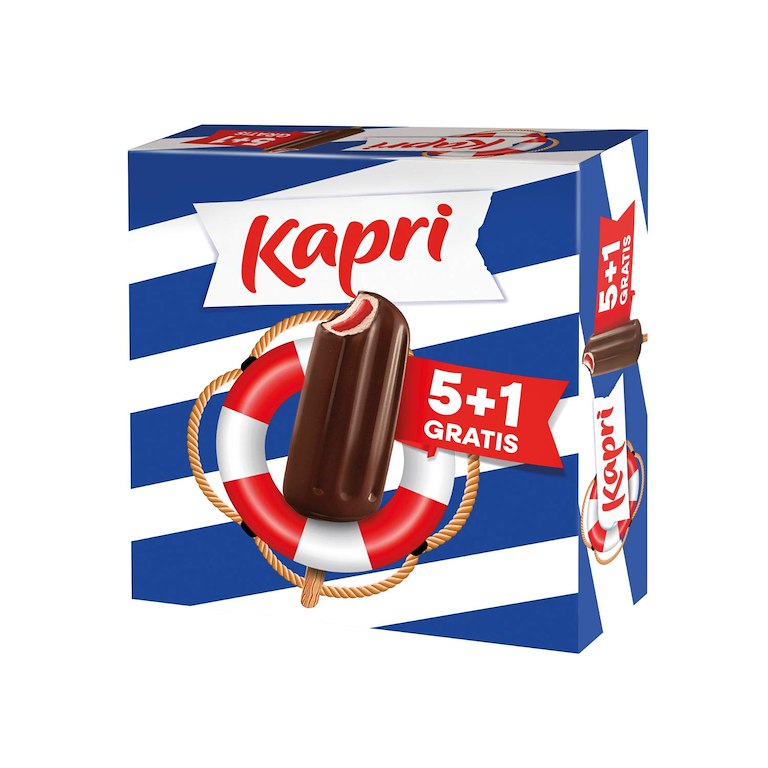 Sladoled kapri štapić 70ml 5+1 gratis frikom