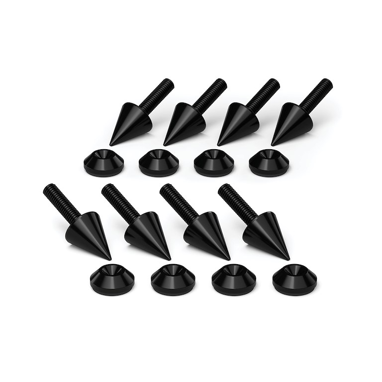 KEF PQ1 Plinth spike kit black - Nogice za zvučnike
