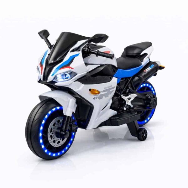 Veliki Dečiji Motor RR na akumulator 12V – Beli (SM-26203B)
