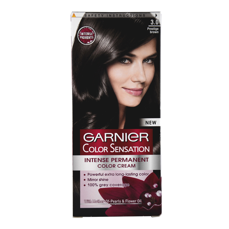 Garnier farba za kosu color sensation 3.0 prestižno braon 60ml+40ml+10ml